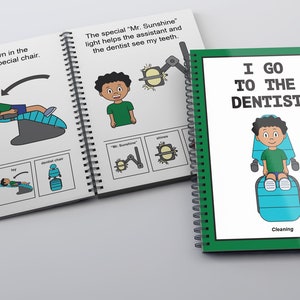 I Go to the Dentist Childrens Book (cleaning)- Non-laminated Version ...