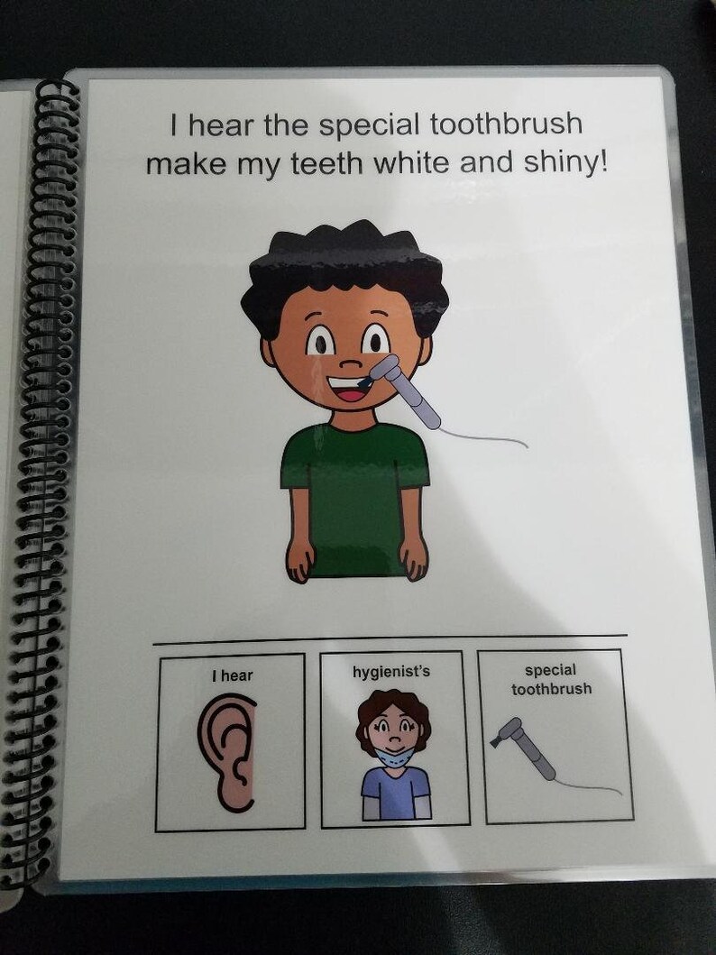 I Go to the Dentist Childrens Book (cleaning)- Dental-boy/ Social Story ...