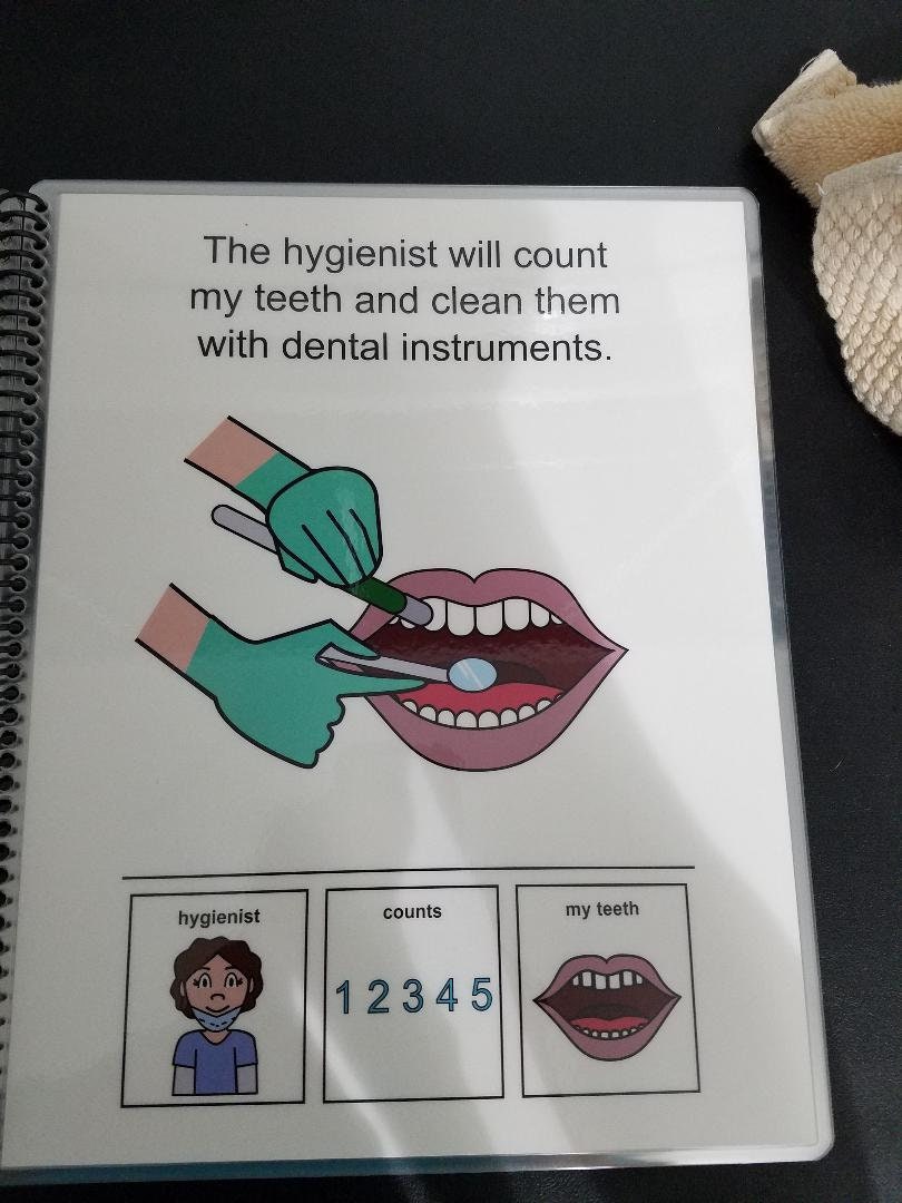 I Go to the Dentist Childrens Book (cleaning)- Non-laminated Version ...