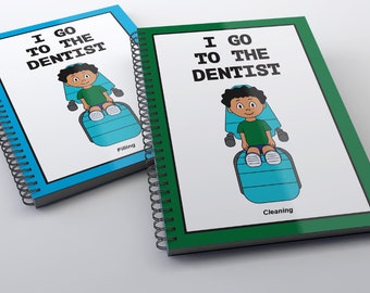 I Go to the Dentist Childrens Book Filling/cleaning Boy | Etsy