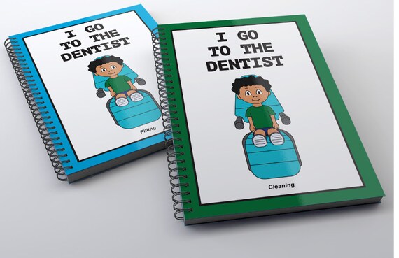 I Go to the Dentist Childrens Book Filling/cleaning Boy | Etsy