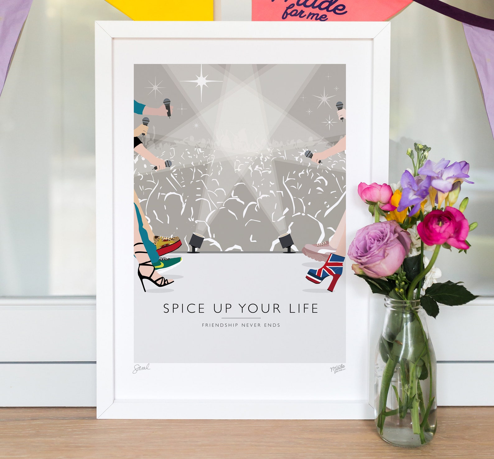 GIRL POWER Portrait A3 Print - Etsy