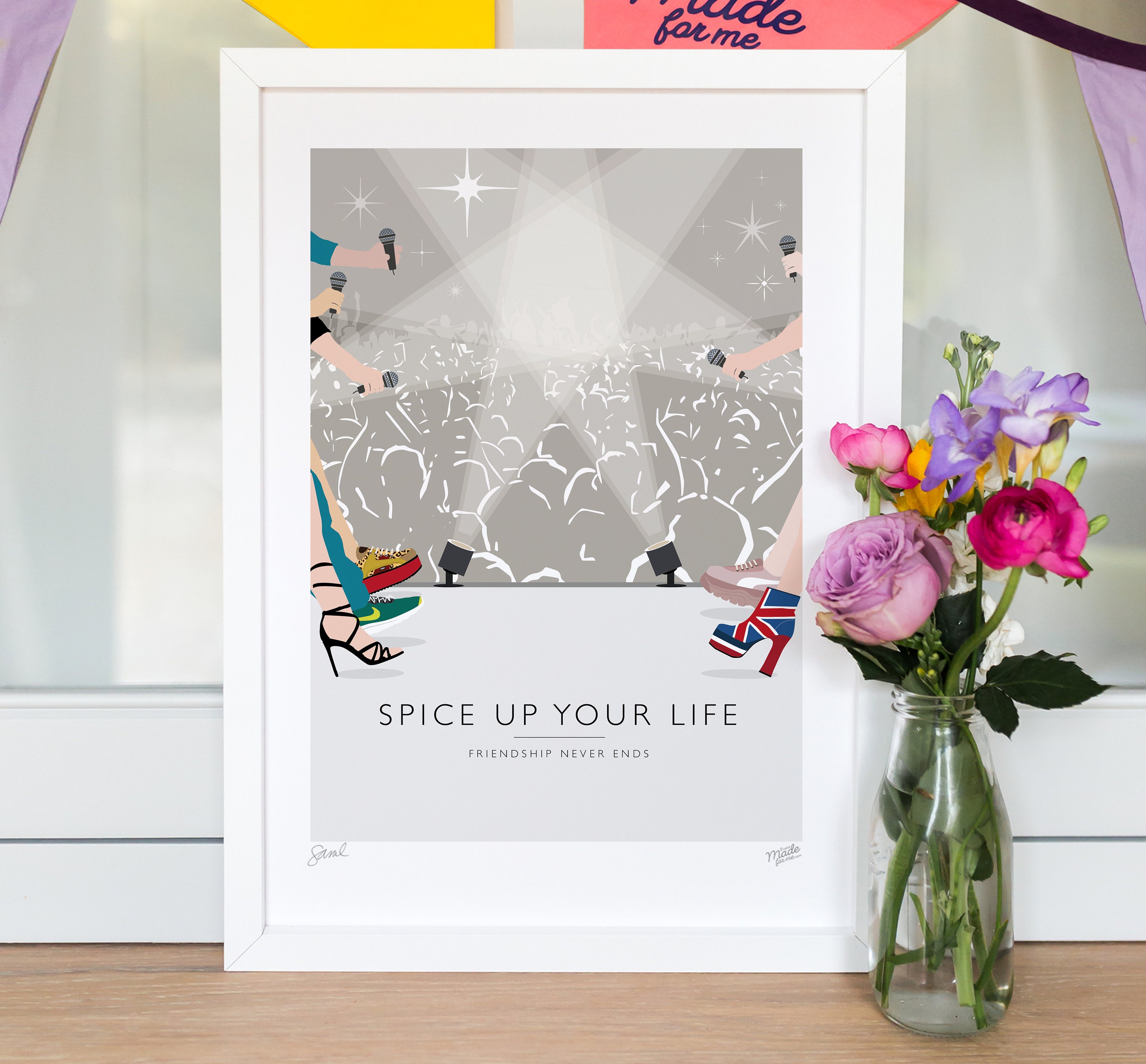 GIRL POWER Portrait A3 Print - Etsy