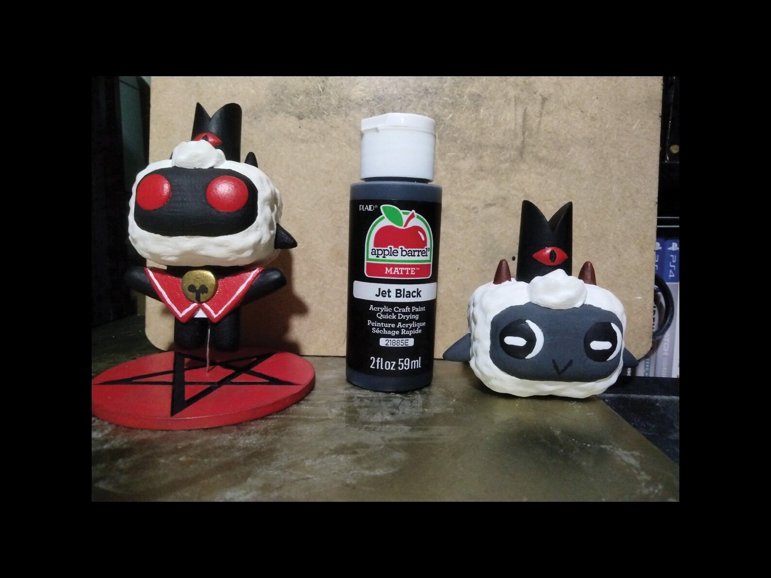 The Lamb in Ritual Statue the Cult of the Lamb 3D Printed Hand Painted ...