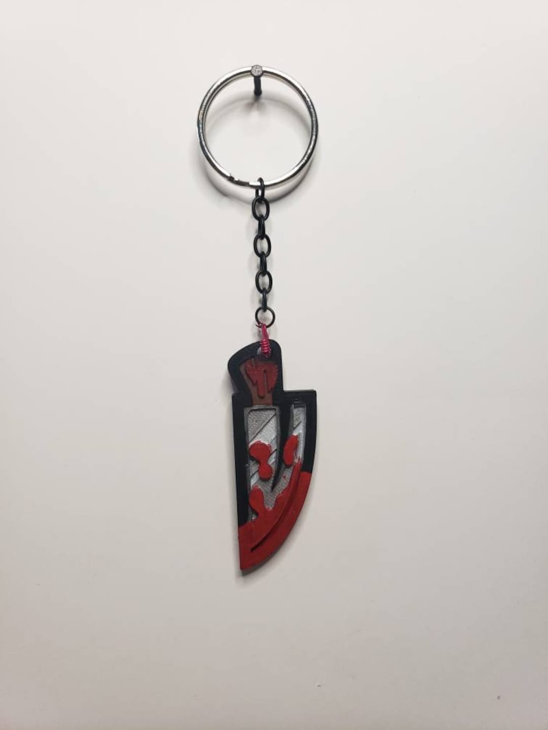 Sacrificial Dagger Key Chain 3D Printed and Hand Painted Binding of ...