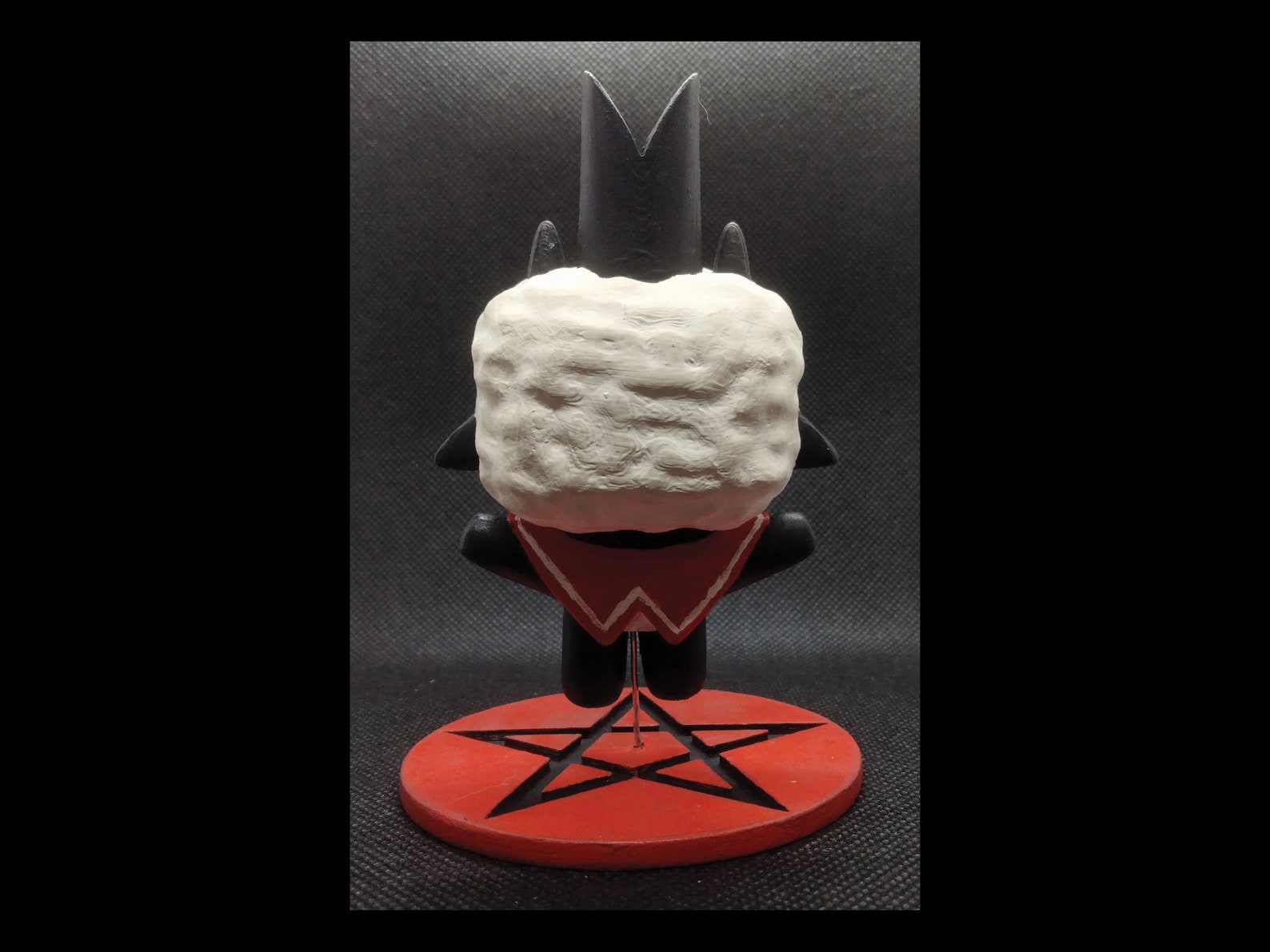 The Lamb in Ritual Statue the Cult of the Lamb 3D Printed Hand Painted ...