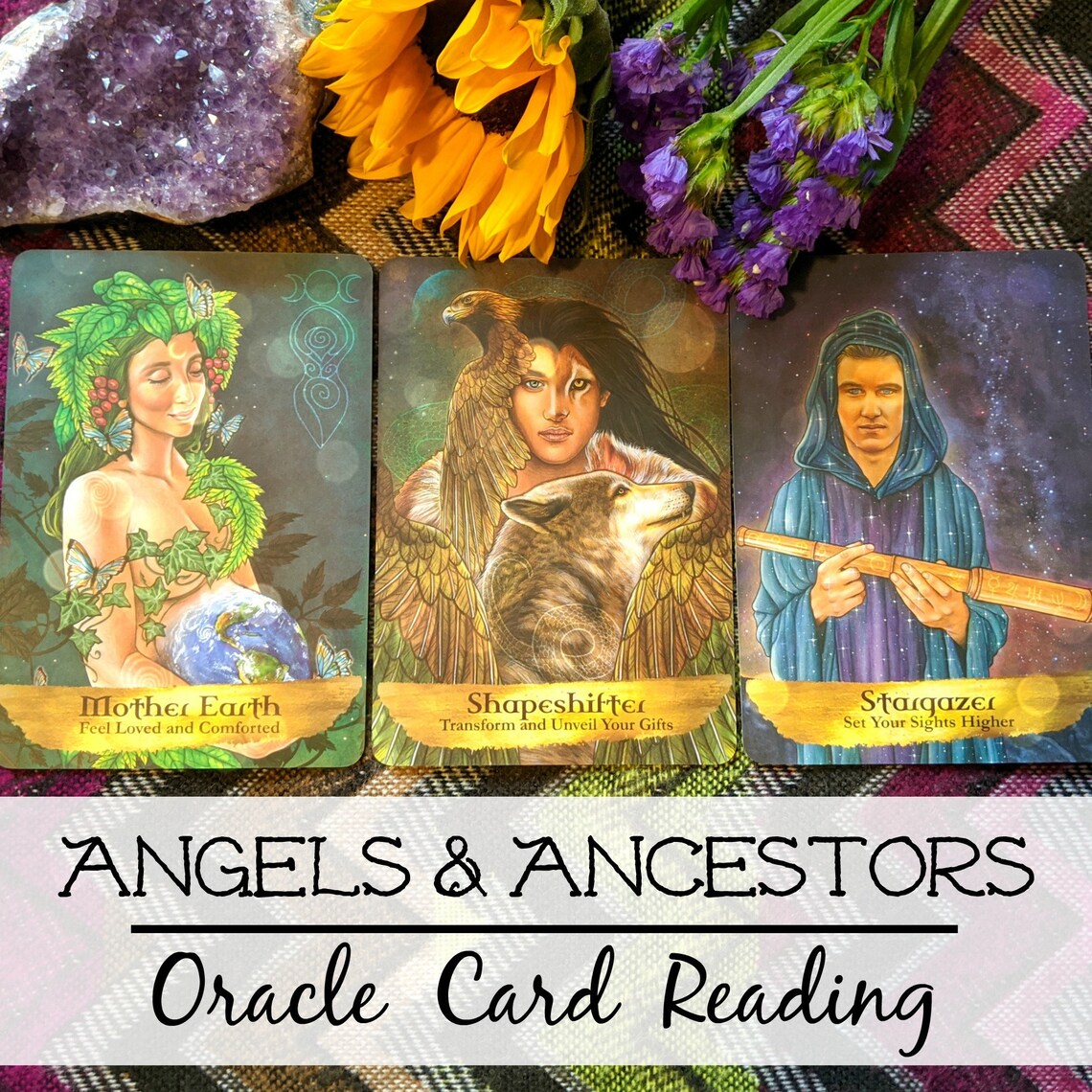 Angel & Ancestors Oracle Reading, Psychic Reading, Angel Card Reading ...