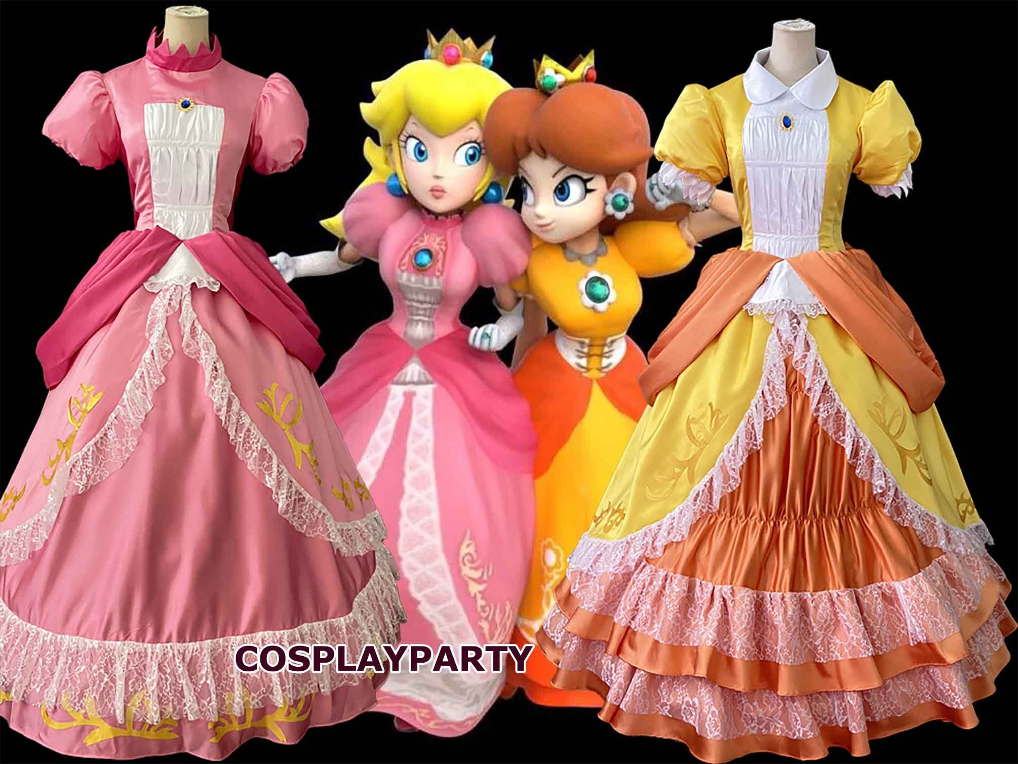 Princess Peach Cosplay Butt