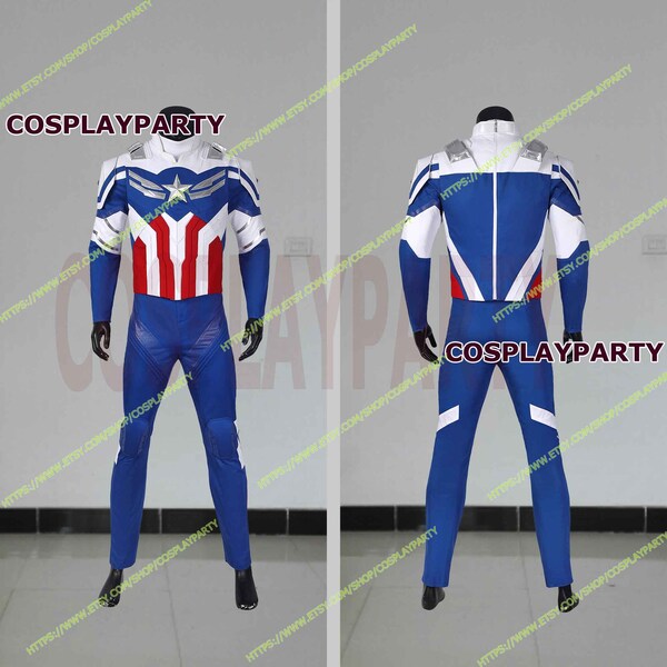 Captain America Falcon Costume - Etsy