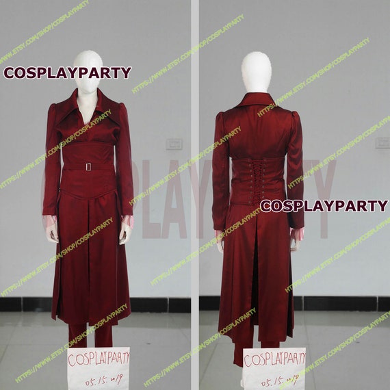 Jean Grey Phoenix Costume Red