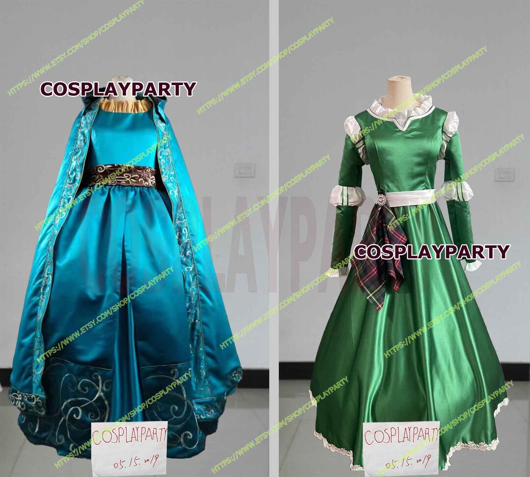Handmade Size the Brave Cosplay Costume Brave Merida Cosplay - Etsy