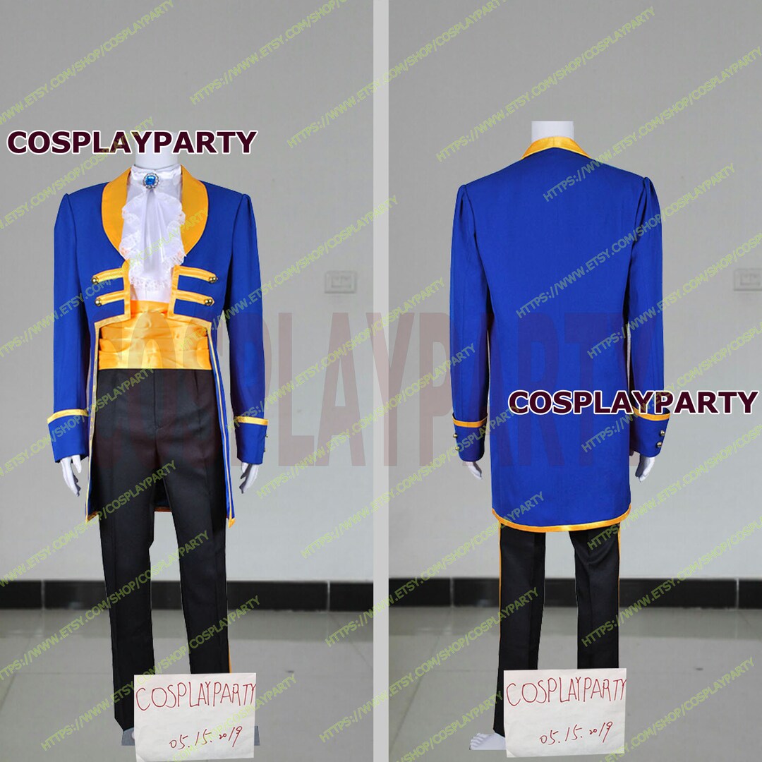 Handmade Size Beauty and the Beast Cosplay Prince Adam Costume - Etsy