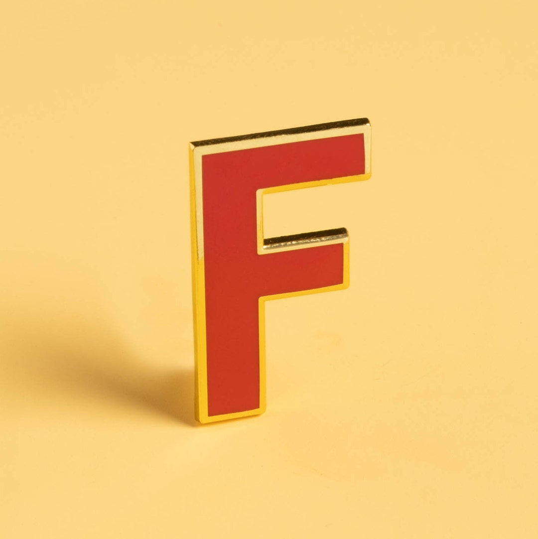 NRA F-rating Pin - Etsy