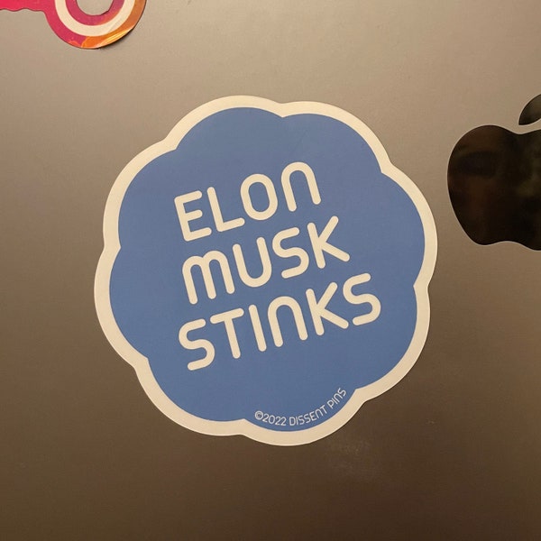 Elon Musk Sticker - Etsy