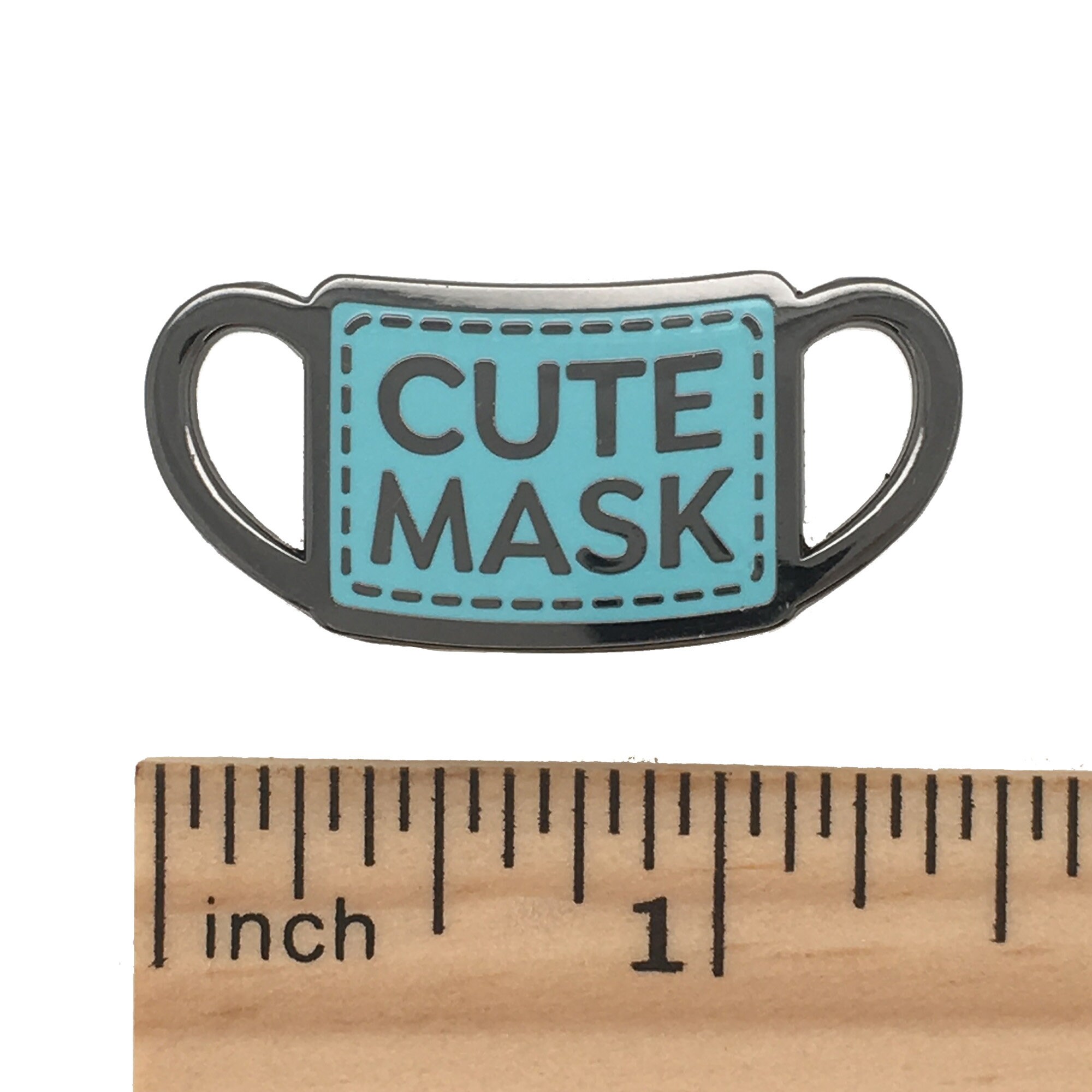 Cute Mask Pin - Etsy