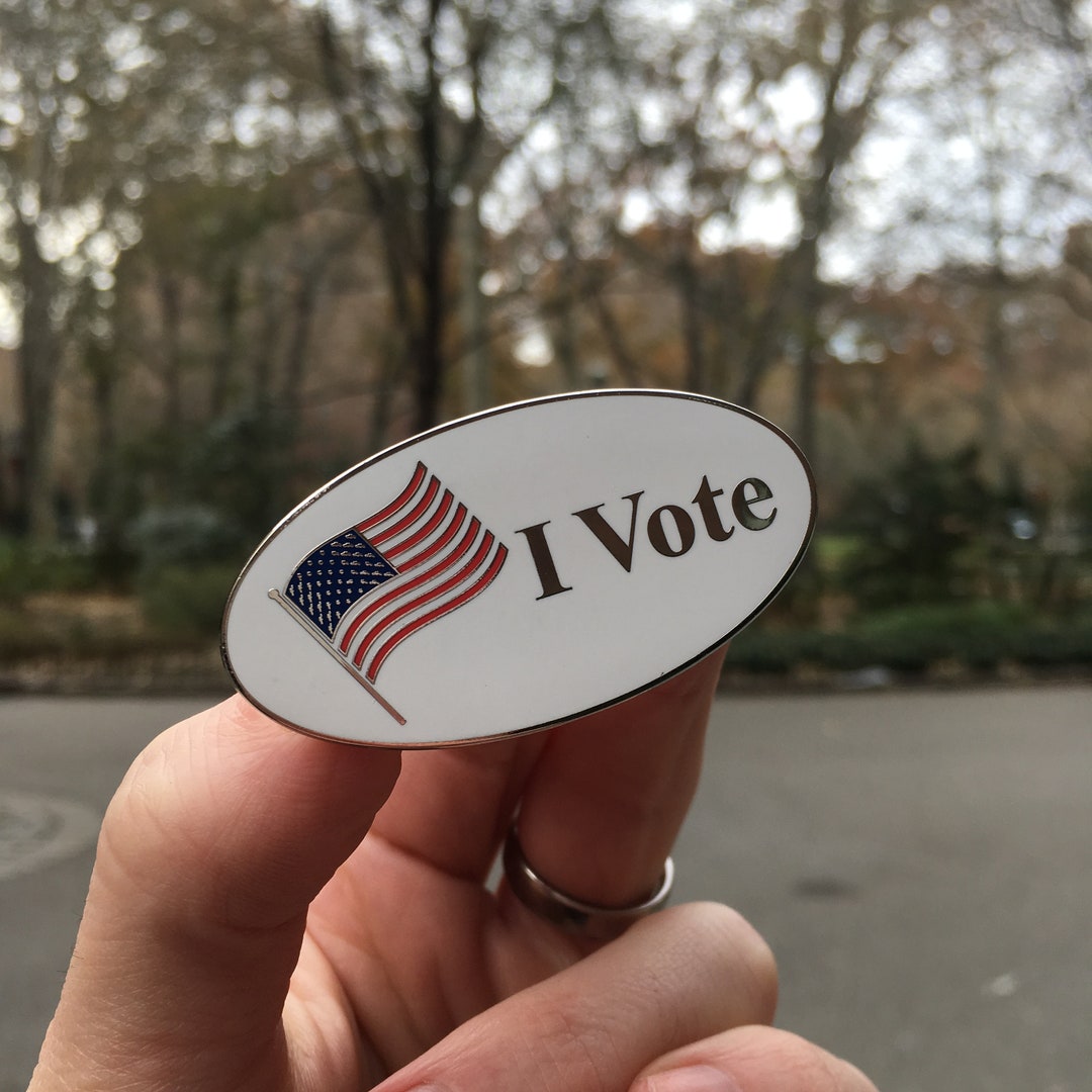 I Vote Pin - Etsy
