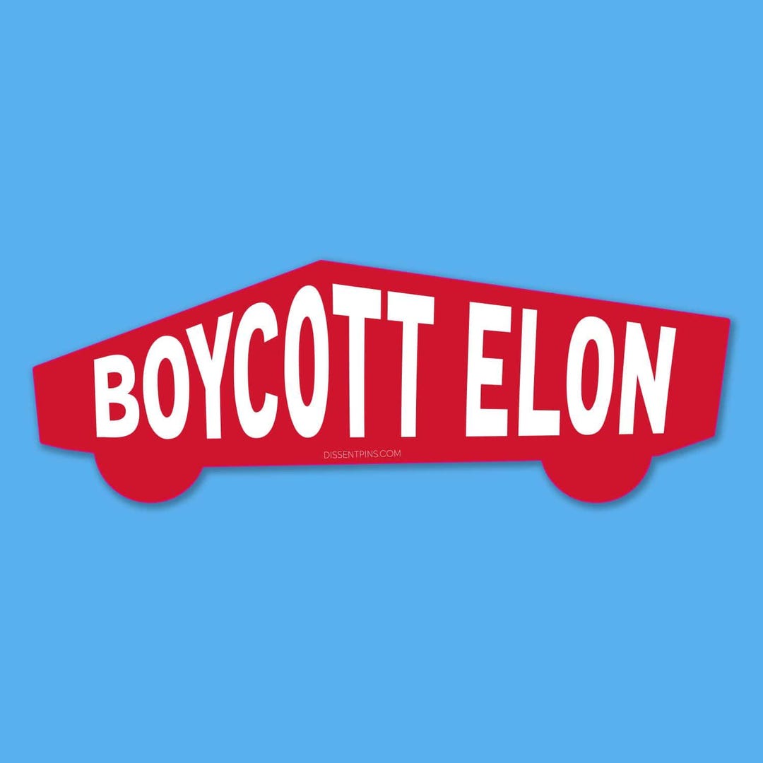 Boycott Elon Bumper Sticker - Etsy