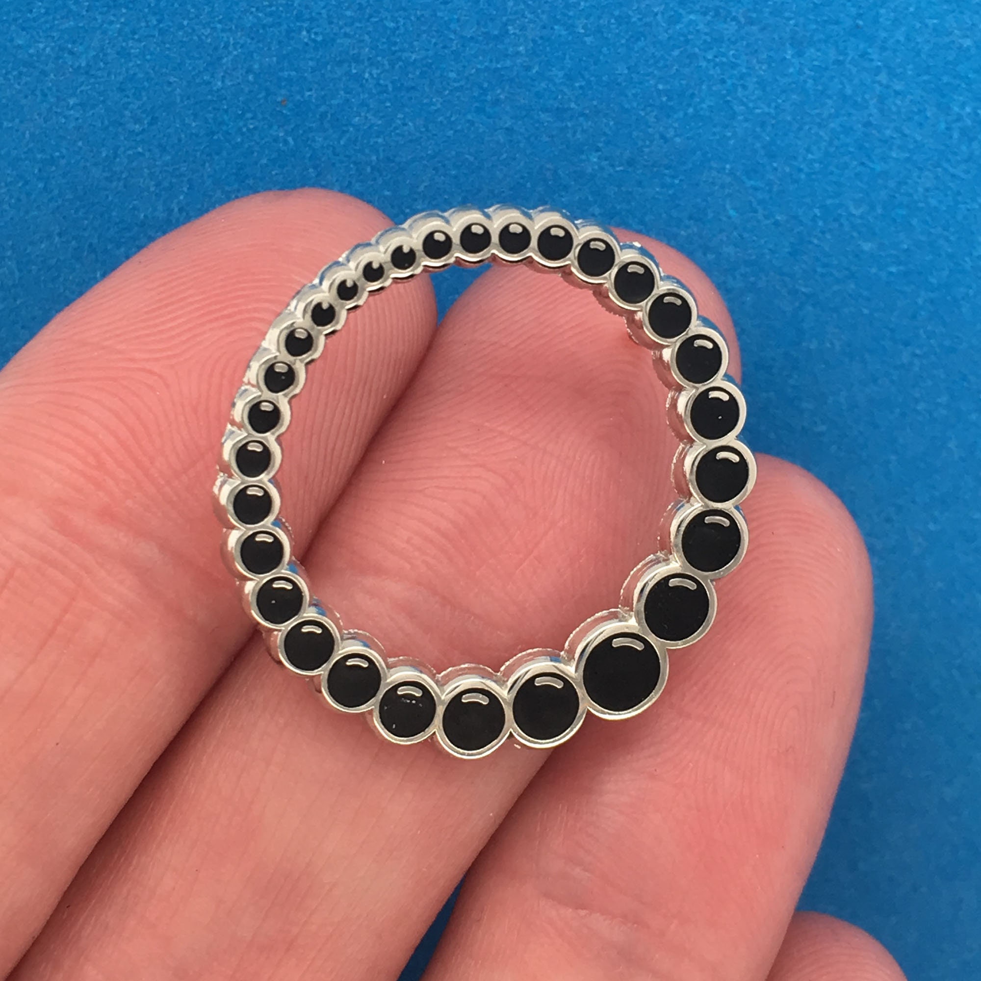 Kamala Harris' Black Pearls Pin - Etsy