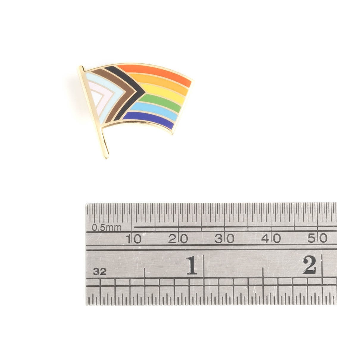 Progress Pride Flag Pin - Etsy