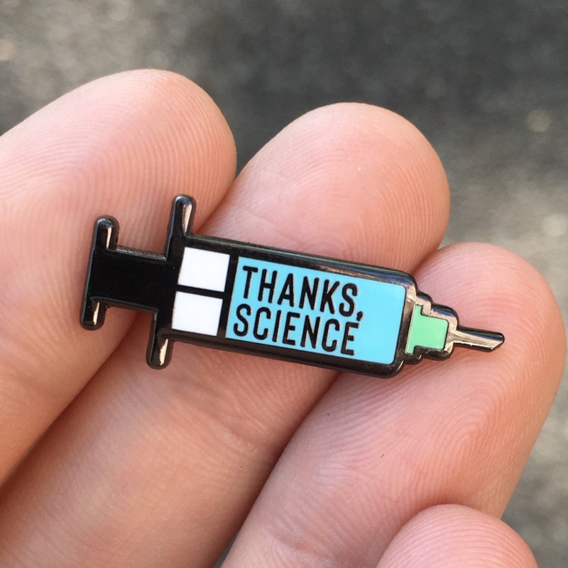 Science Enamel Pin - Etsy
