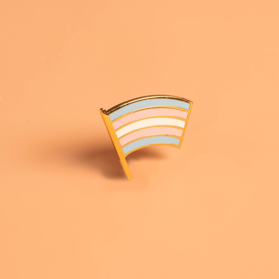 Trans Pride Flag Pin - Etsy