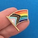 Progress Pride Flag Pin | Etsy