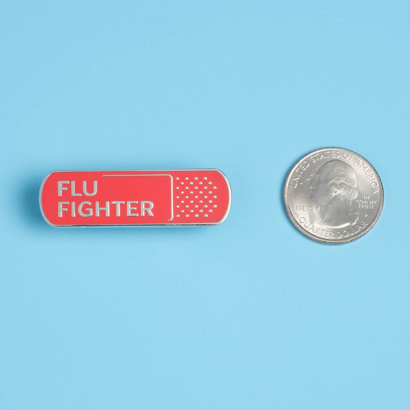 Flu Fighter Bandage Pin - Etsy