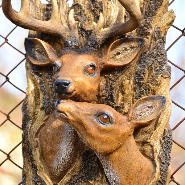 Ceramic Deer Head - Etsy