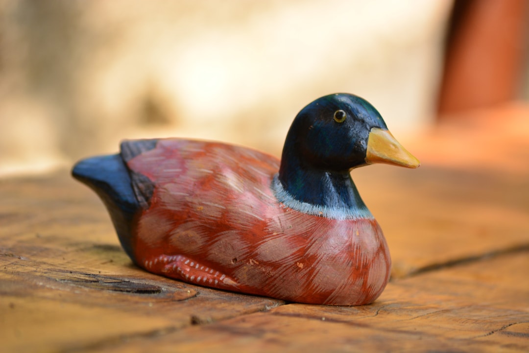 Vintage Chinese Mandarin Duck Figurine,vintage Ceramic Duck Figurine ...