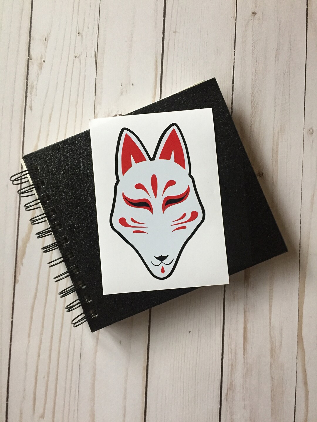 Kitsune Decal - Etsy