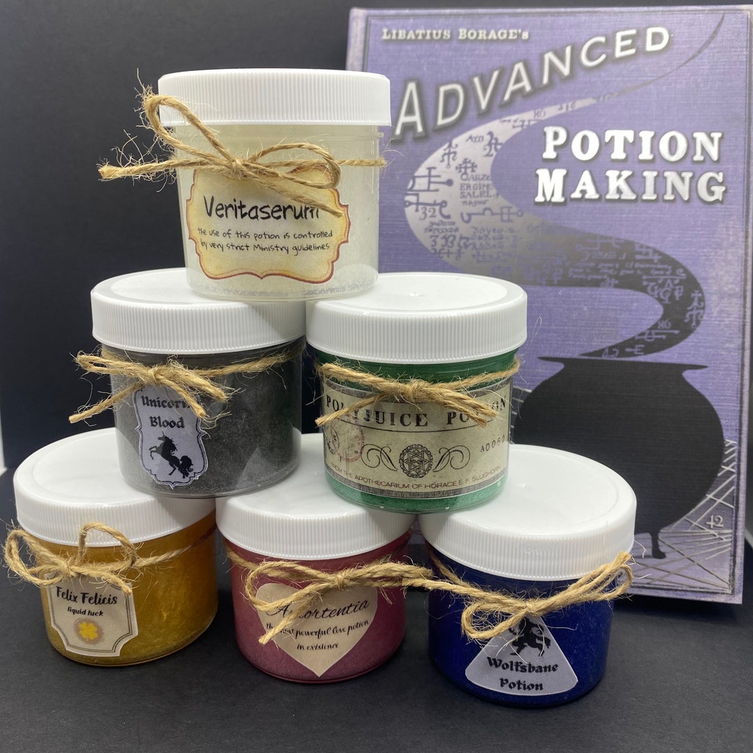 Hogwarts Potions Mini Slime Set - Etsy