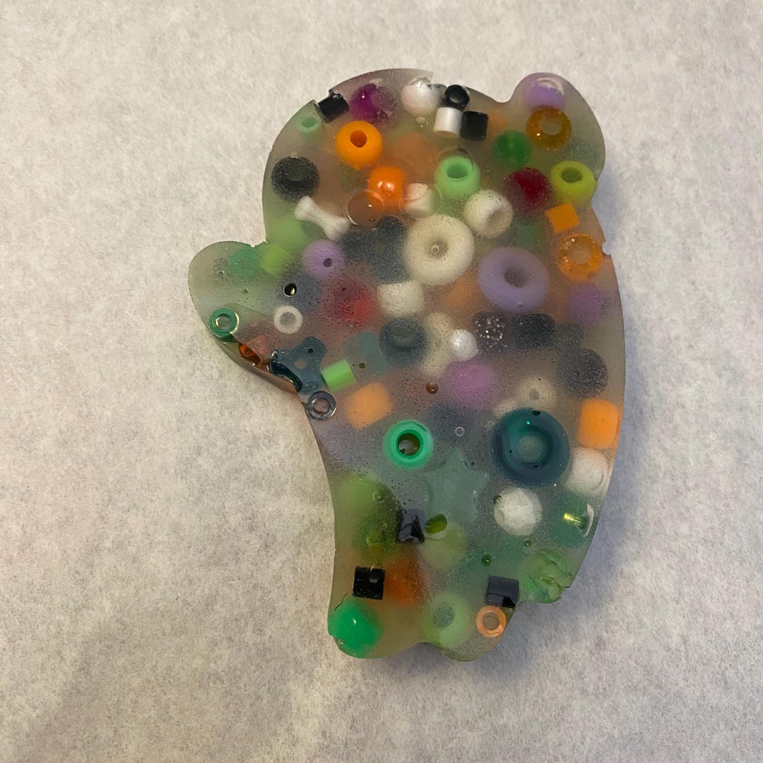 Remeltable/reusable Ghost Pick Pad mold NOT Included Over 30 Uses ...