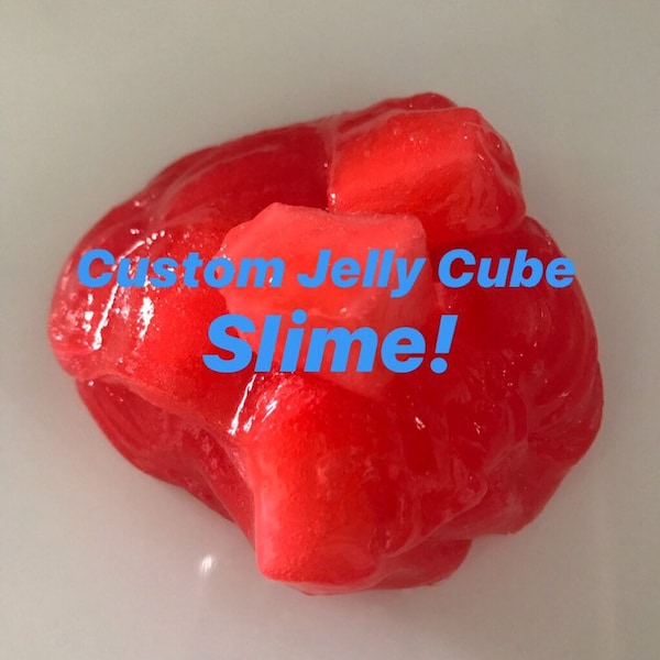 Jelly Cube Slime - Etsy