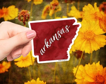 Arkansas State Decal - Etsy