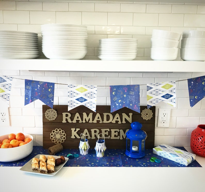 Ramadan Gift Wrap and Craft Paper 25 SQFT Bright Modern - Etsy