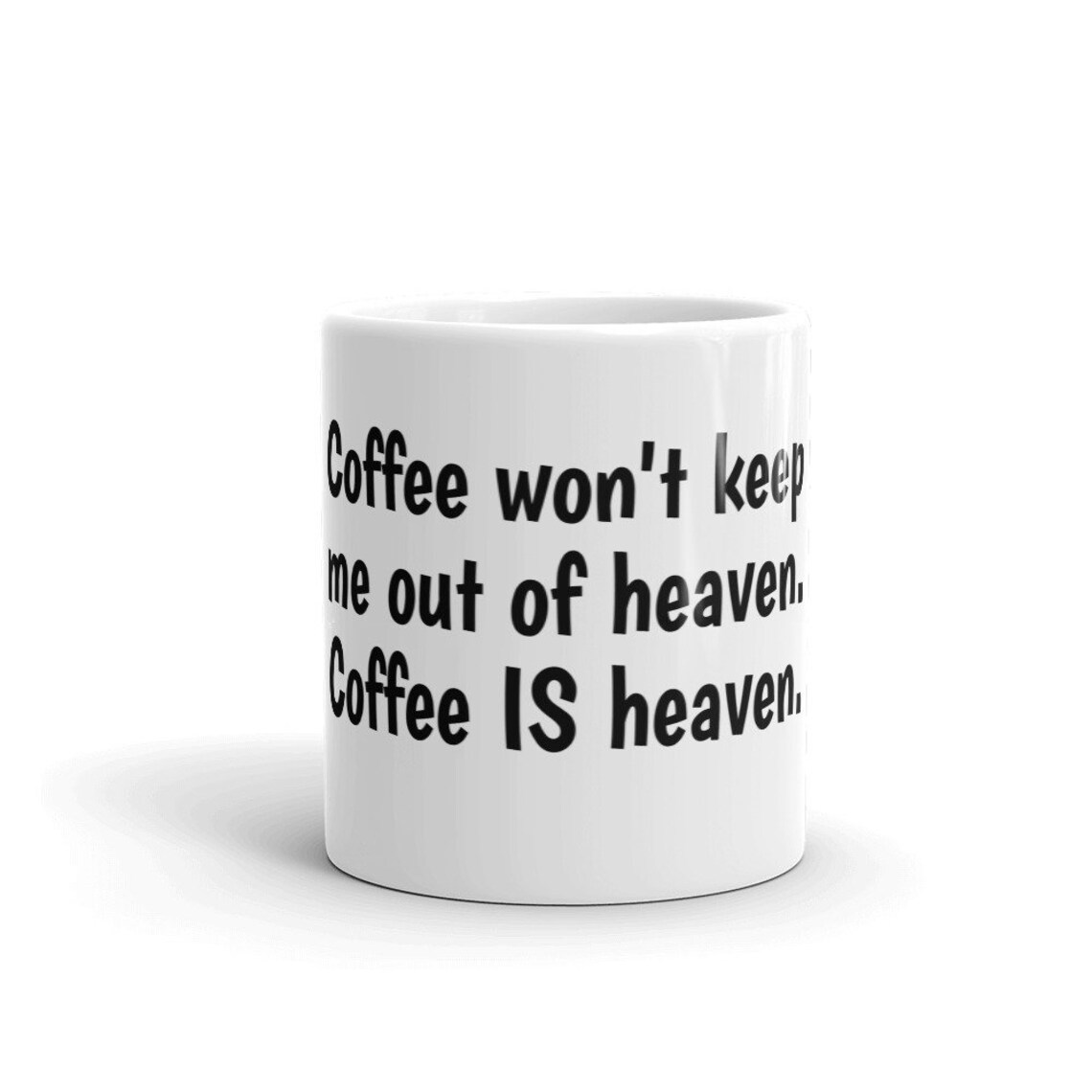 Coffee is Heaven Mug - Etsy