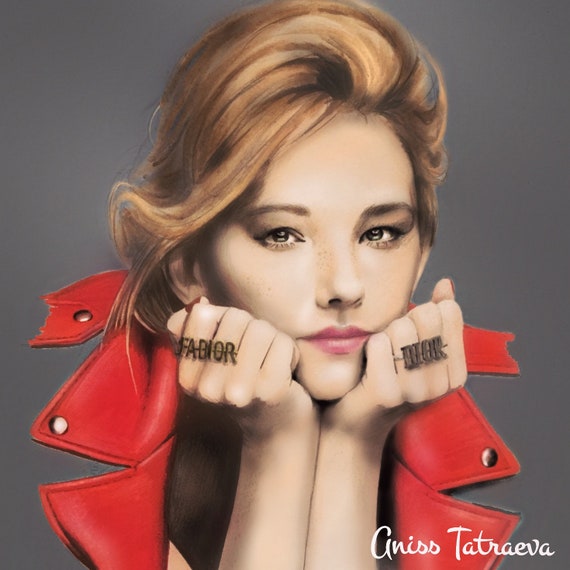 Custom Portrait A4 Color | Etsy