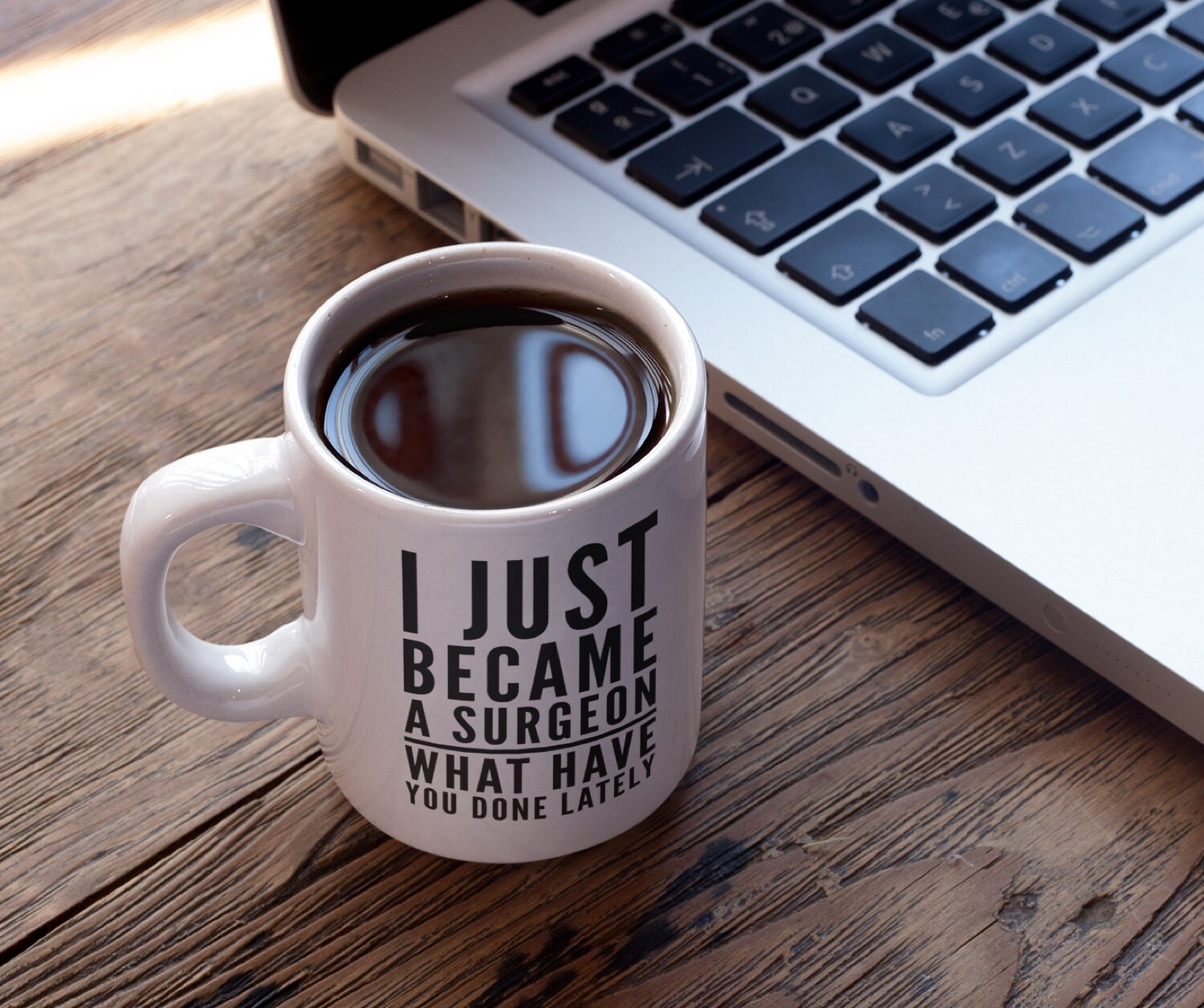 New Surgeon Mug - I Just Became A Surgeon Coffee Tea Cup - Med Student ...