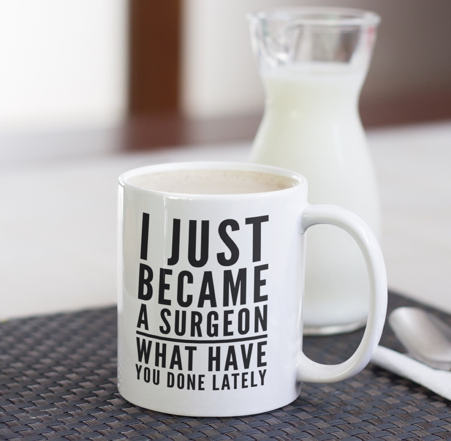 New Surgeon Mug - I Just Became A Surgeon Coffee Tea Cup - Med Student ...