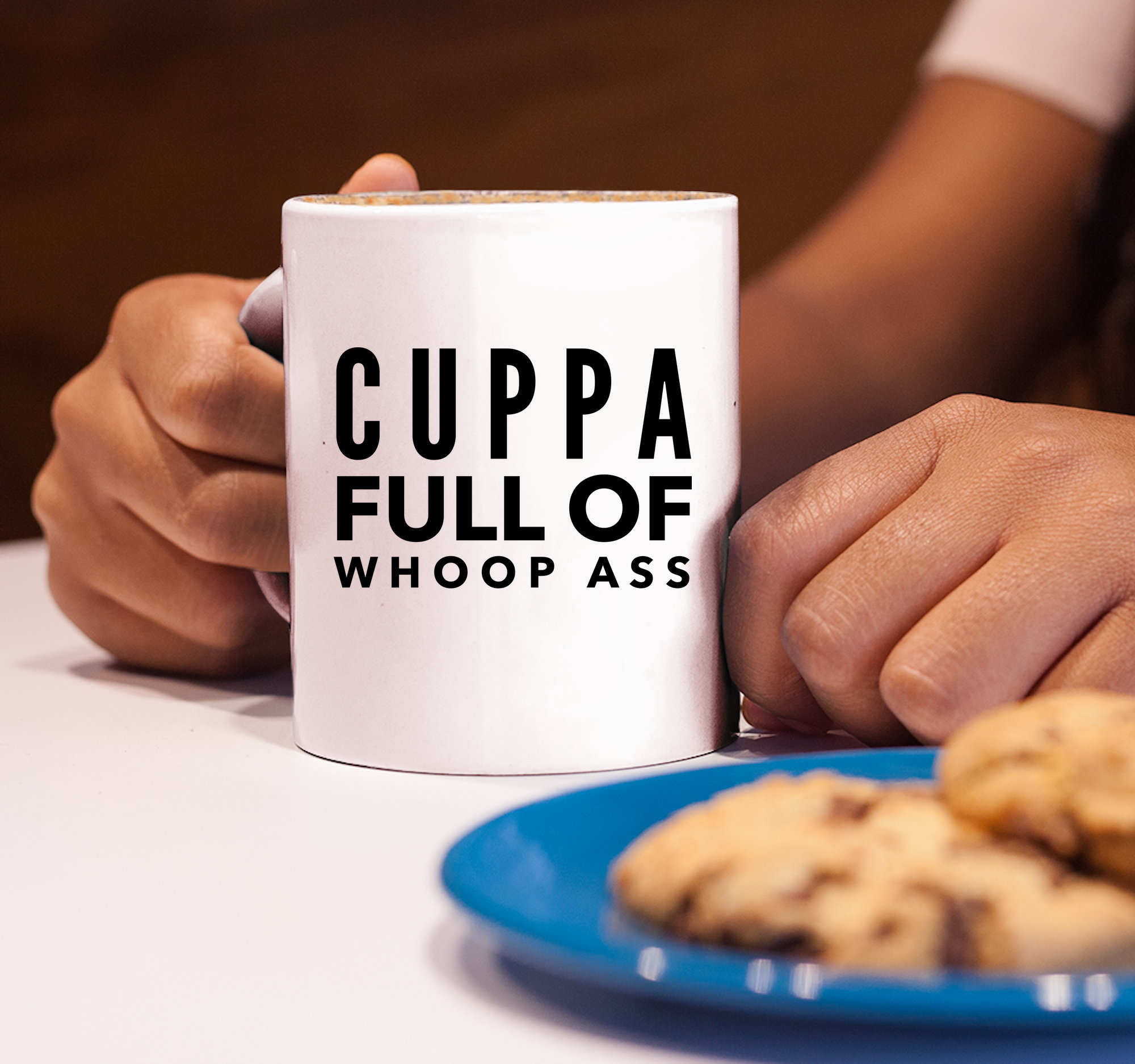 Boxing Gift Cuppa Full of Whoop Ass Coffee Mug Boxer | Etsy