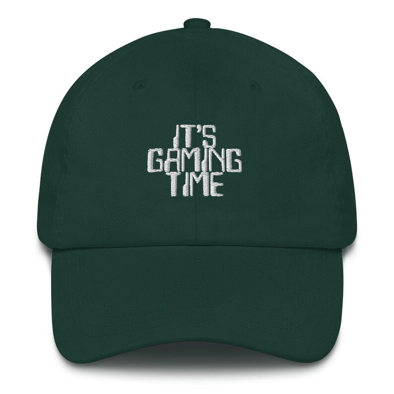 Gamer Gift Its Gaming Time Cotton Twill Hat Pro Gamer - Etsy