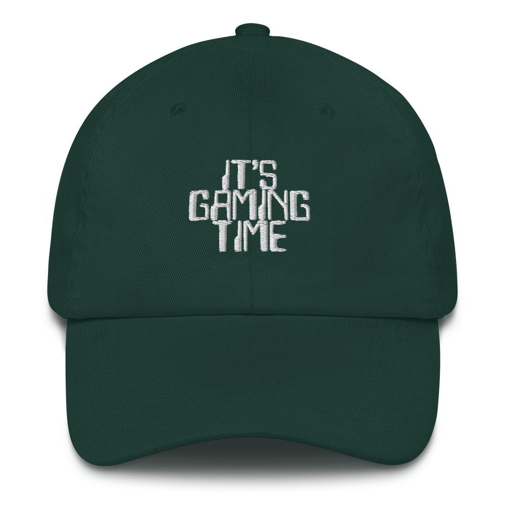 Gamer Gift Its Gaming Time Cotton Twill Hat Pro Gamer - Etsy