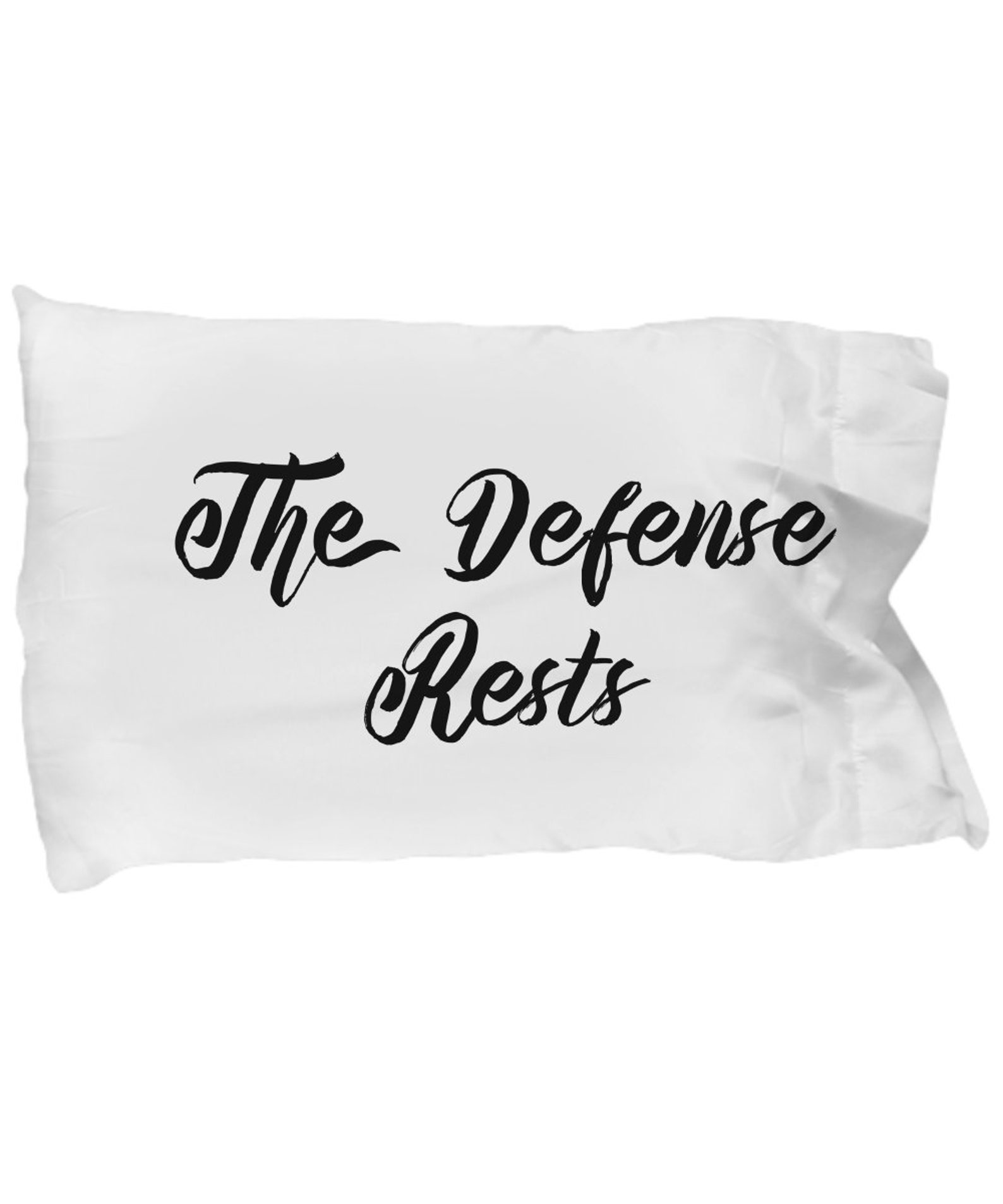 Attorney Gift the Defense Rests Pillowcase Pillow Case for - Etsy