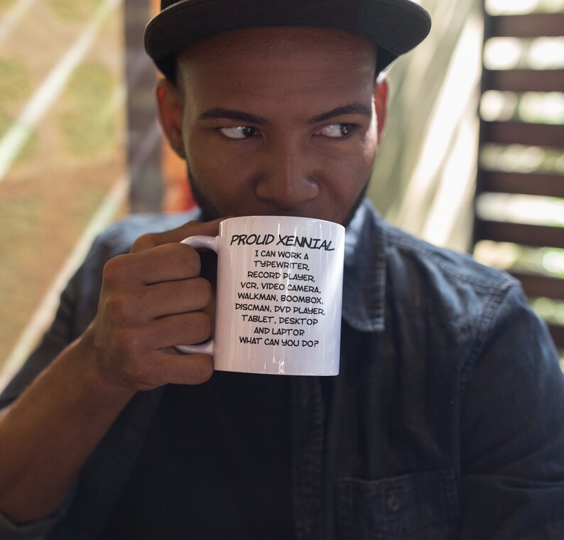 Gifts for Xennials Proud Xennial Mug Funny Nostalgic - Etsy