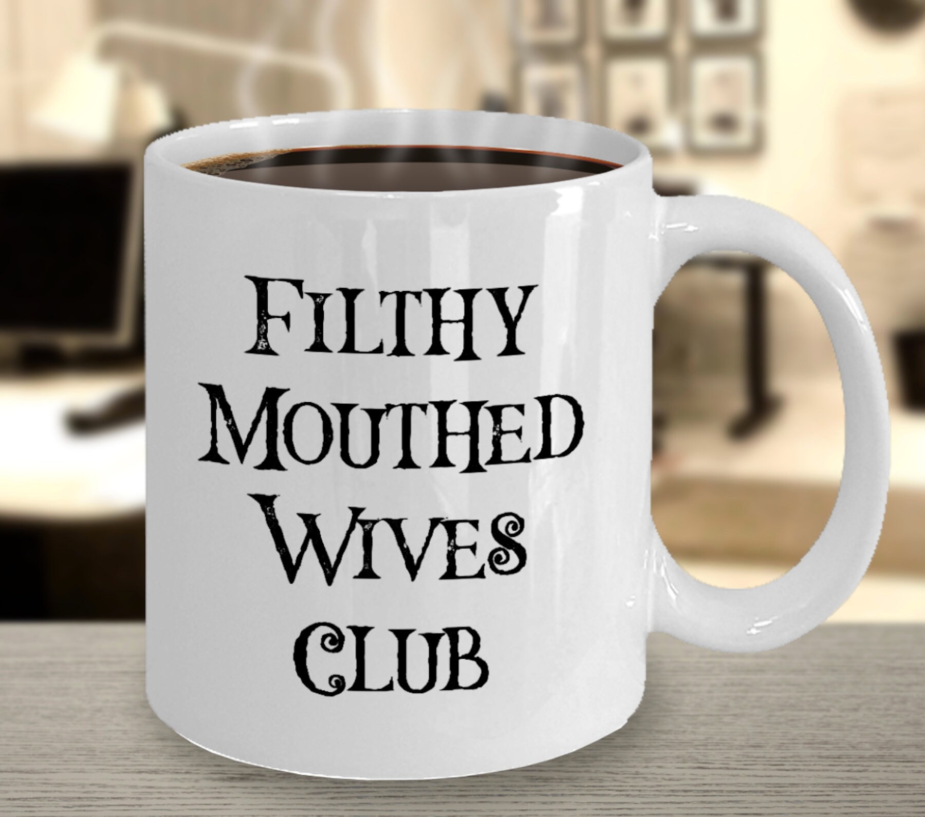 Filthy Mouthed Wives Club Coffee Mug Tea Cup for Women - Etsy UK