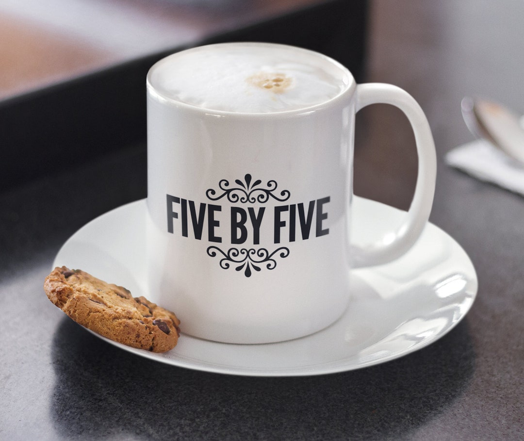 Pop Culture Mug - Five by Five Coffee Tea Cup - Coffee Mug - TV Fandom ...