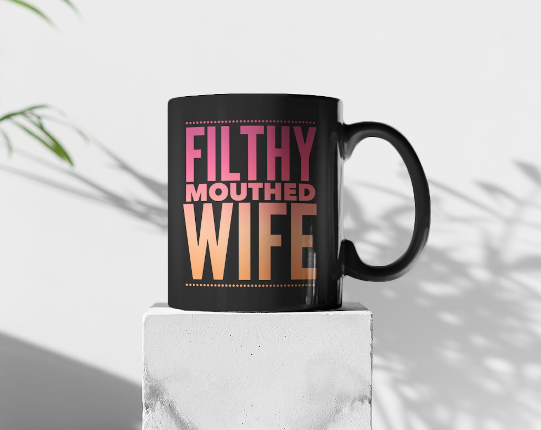 Filthy Mouthed Wife Coffee Mug Tea Cup for Spouse Resist Persist - Etsy