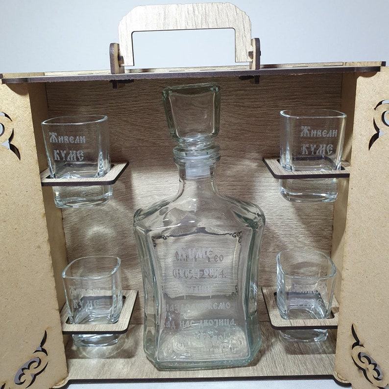 Laser Cut Portable Mini Bar: SVG, AI Files (3mm) - Etsy
