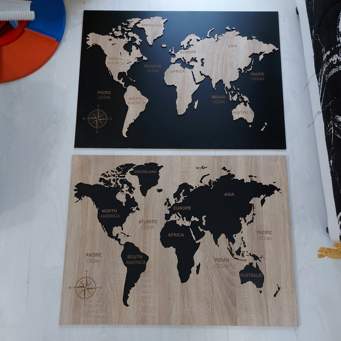 World Map Laser Cut Files - Etsy Canada