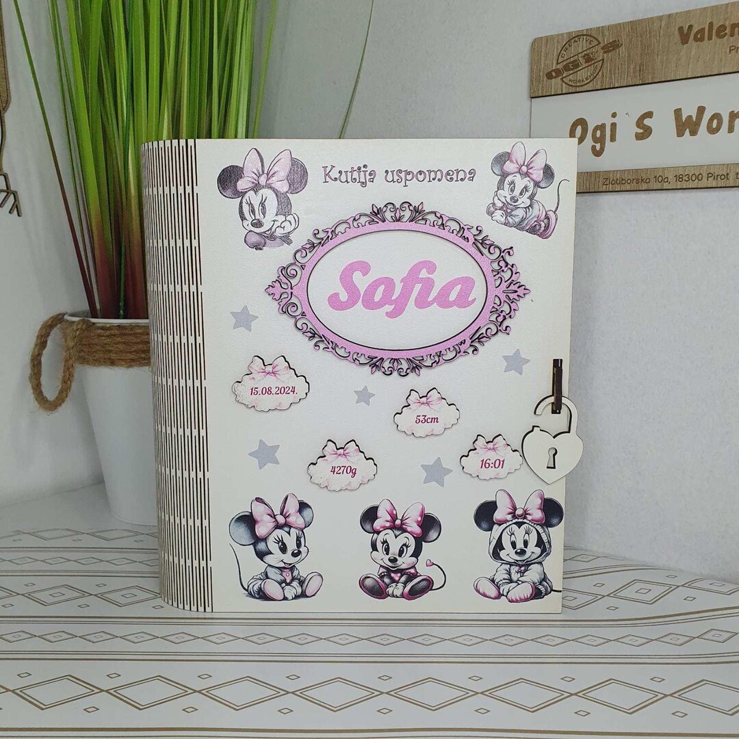 Personalized Baby Keepsake Box SVG, AI Files (3mm) - Etsy Australia